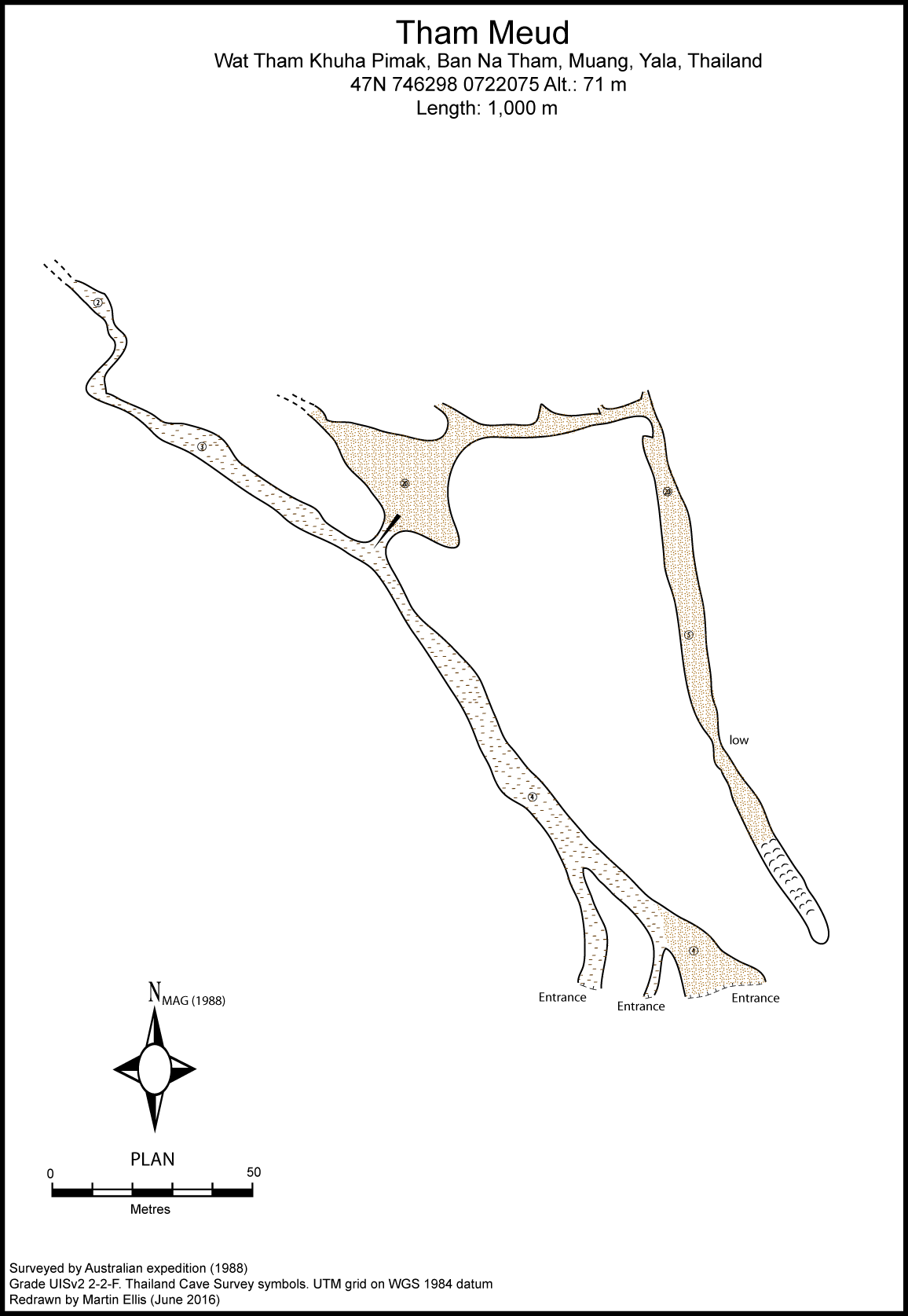 Yala Cave Surveys | Caves & Caving in Thailand